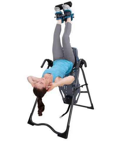 Mild Steel Rectangular Teeter Fitspine Inversion Table For Gym Manual