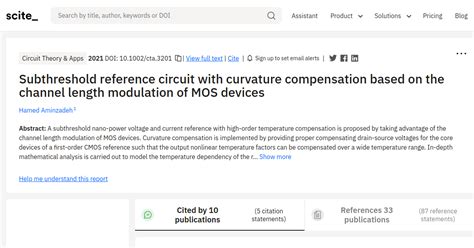 subthreshold reference circuit with curvature compensation based on the