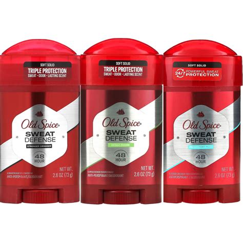 Old Spice Sweat Defense Anti Perspirant Deodorant Soft Solid Swagger Extra Fresh Pure Sport