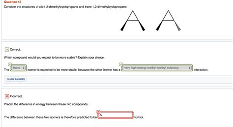 Question 45 Consider The Structures Of