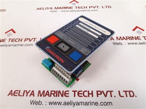 Omicron Gas Sampling System Aeliya Marine