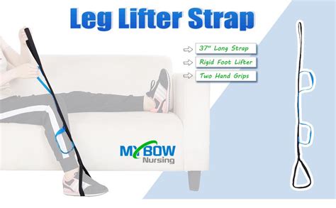 Leg Lifter Strap For After Knee Surgery Hip Replacement Recovery Kit