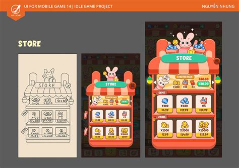 Idle Game Behance