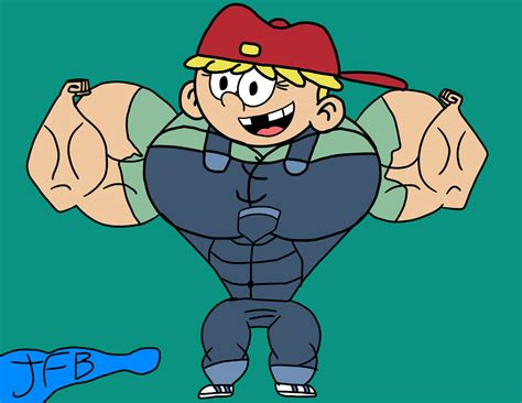Muscular Lana Loud By Jonifireblue On Deviantart