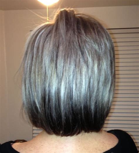 Hair Highlights Blending Gray Hair Grey Hair Lowlights