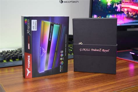 G Skill Trident Z Royal And T Force Xtreem Argb Ddr4 Memory Kit Review