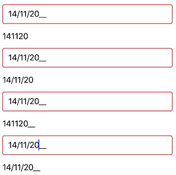 Formatting Value Of Value Property Of SfMaskedEdit Control For Xamarin IOS Platform