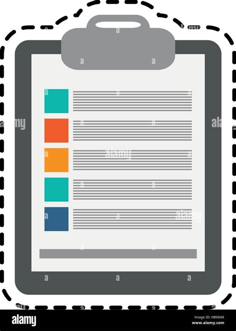 Isolated Document Design Stock Vector Image And Art Alamy