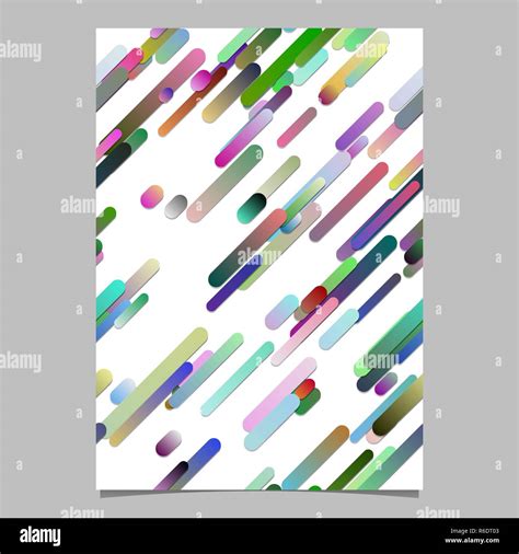 Colorful Abstract Modern Gradient Diagonal Stripe Pattern Brochure Background Stock Vector Image