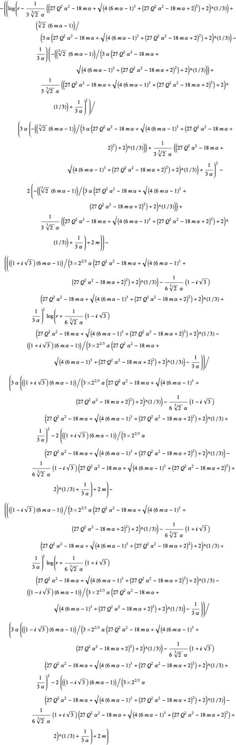Calculus And Analysis Integration Of A Rational Function Returns