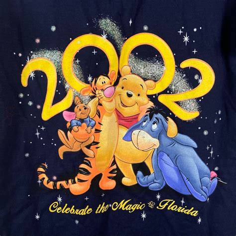 Disney 2002 Celebrate The Magic Of Florida Shirt Gem