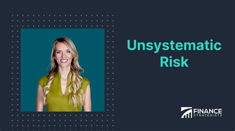 Unsystematic Risk Definition Types And Management