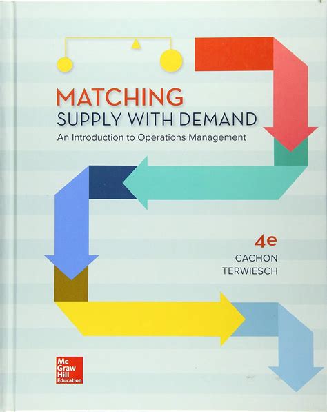 solution manual matching supply with demand 4th edition by gerard