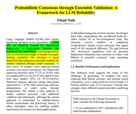 Enhancing Ai Reliability The Power Of Ensemble Validation Textify Analytics
