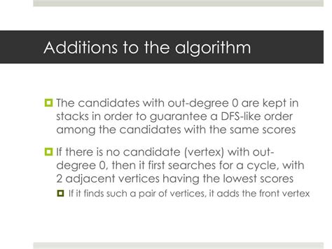 Ppt An Algorithm For The Coalitional Manipulation Problem Under Maximin Powerpoint