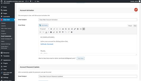 Class Makr Wordpress Video Class Maker Plugin
