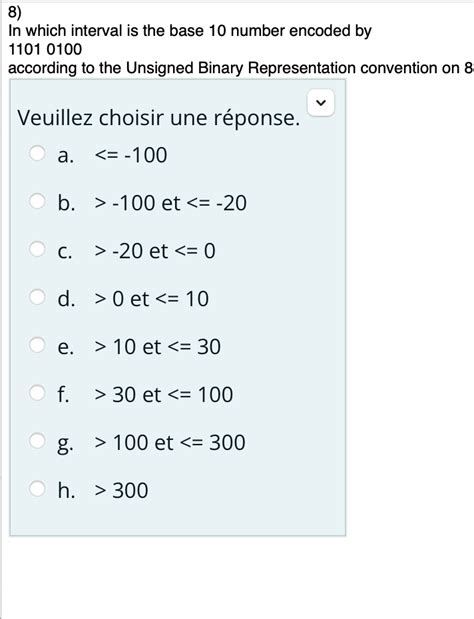 solved in which interval is the base 10 number encoded by