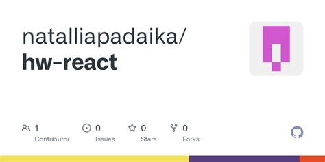 Github Natalliapadaikahw React