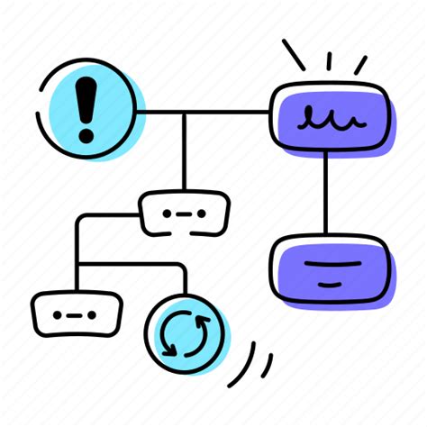 Flowchart Work Process Process Flow Logical Diagram Process Scheme Icon Download On Iconfinder
