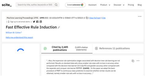 Fast Effective Rule Induction