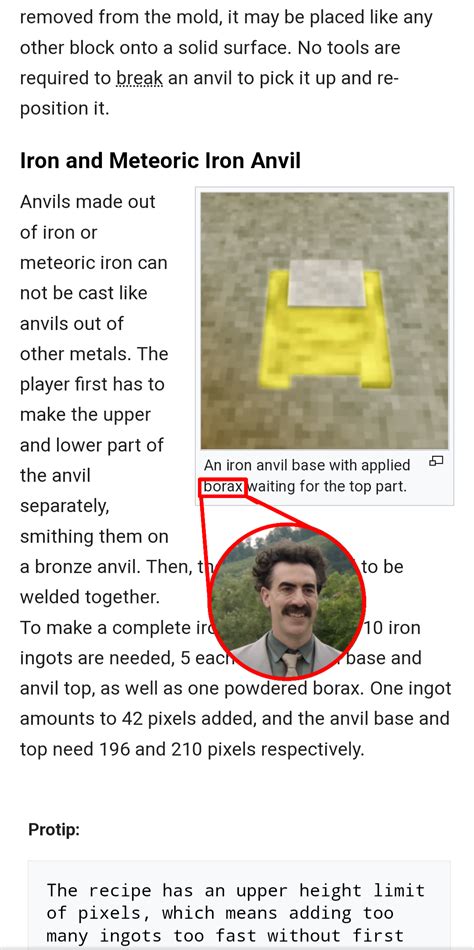 Borax R Vintagestory