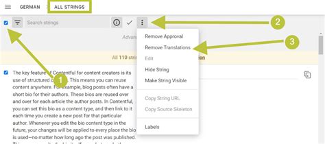 Is It Possible To Delete All Translations How To Use Crowdin Tipsandtricks Crowdin Community