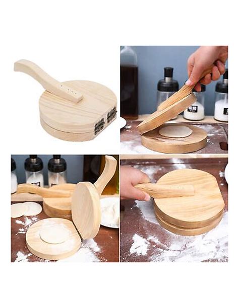فرادة عجين خشب مدورة صغير