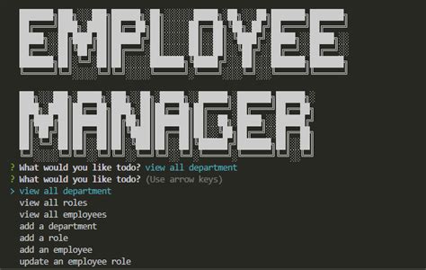 GitHub ChiemekaAnunkor Employee Management System