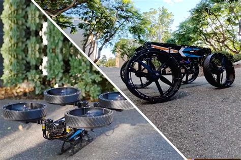 M4 Is A Real Life Transformer Robot That Can Roll Fly Stand Walk And Tumble