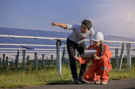 Premium Photo Electrical Instrument Technician Survey Checking Maintenance Electric System At