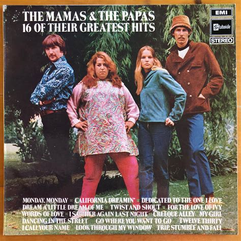 The Mamas And The Papas 16 Of Their Greatest Hits Suffragette Records