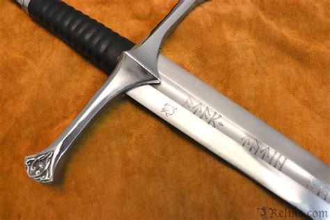 The Anduril Sword Lord Of Rings Hobbit At