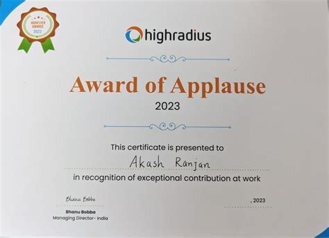 akash ranjan on linkedin highradius 20 comments