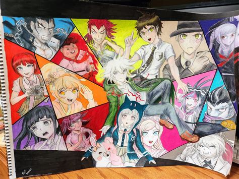 Danganronpa 2 Poster I Finished Rdanganronpa