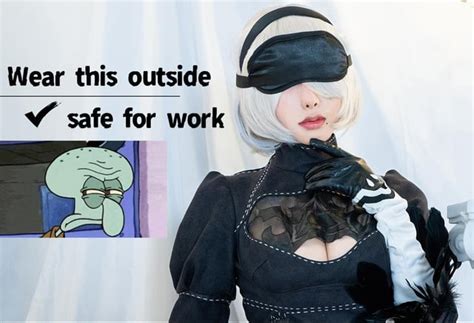 Nier Automata 2b Cosplay Haneame Uhaneame