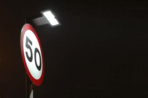 lua sign light road traffic safety products