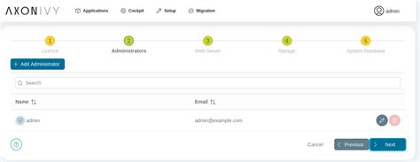 setup wizard — axon ivy platform 10 0 documentation
