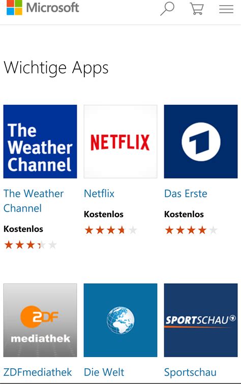 Windows Windows Store Mit Auflistung Der Wichtigsten Apps Deskmodder De