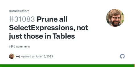 Prune All Selectexpressions Not Just Those In Tables · Issue 31083