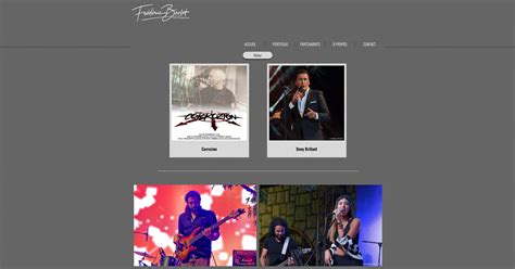 Photographies De Concerts Prises Par Frédéric Baclet