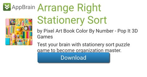 Arrange Right Stationery Sort For Android Free App Download