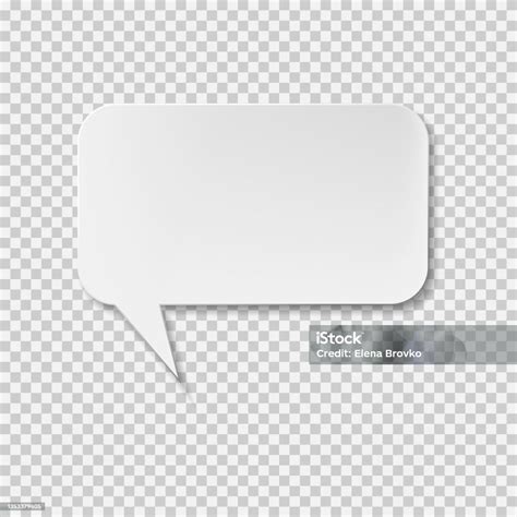 흰색 배경에 격리된 둥근 용지 스피치 버블벡터 일러스트레이션 0명에 대한 스톡 벡터 아트 및 기타 이미지 0명 3차원 형태 개념 Istock