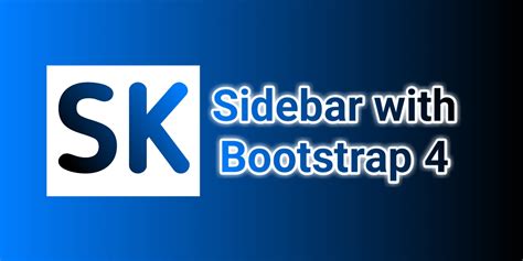 GitHub Onlinesatish Sidebar Sidebar With Bootstrap
