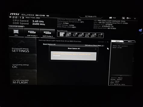 Boot Arch Linux Installation Inaccessible After BIOS Update Super User