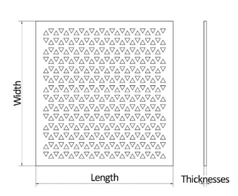 Architectural Perforated Metal Mesh For Cladding Facades