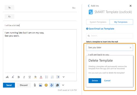 Outlook Web App Email Template Williamson