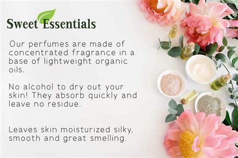 Sweet Essentials Jasmine Vanilla Fragrance Oil Organic Alcohol Free