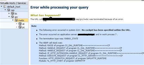 Nwbc Is Not Launched Although All Services Of Nwb Sap Community