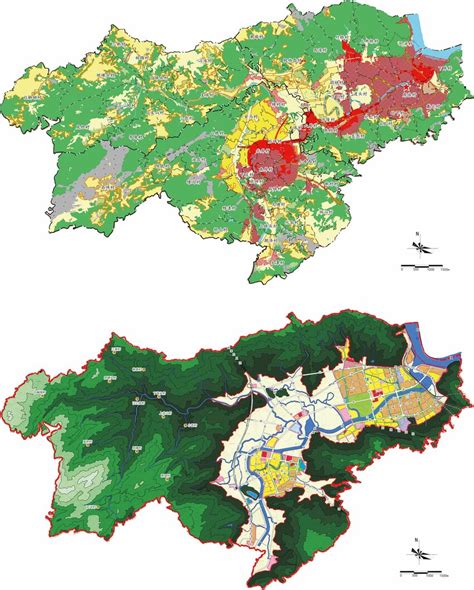 Township Master Plan And Township Land Use Master Plan Of Tq Town