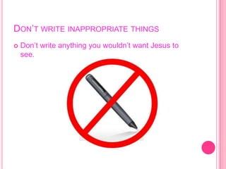 Email Etiquette PPT